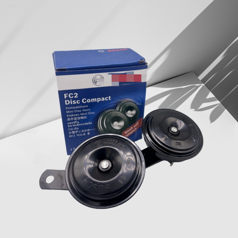 Bosch FC2 Disc Compact Horn 12V 350Hz / 420Hz 111dB(A) For Motorcycle ...