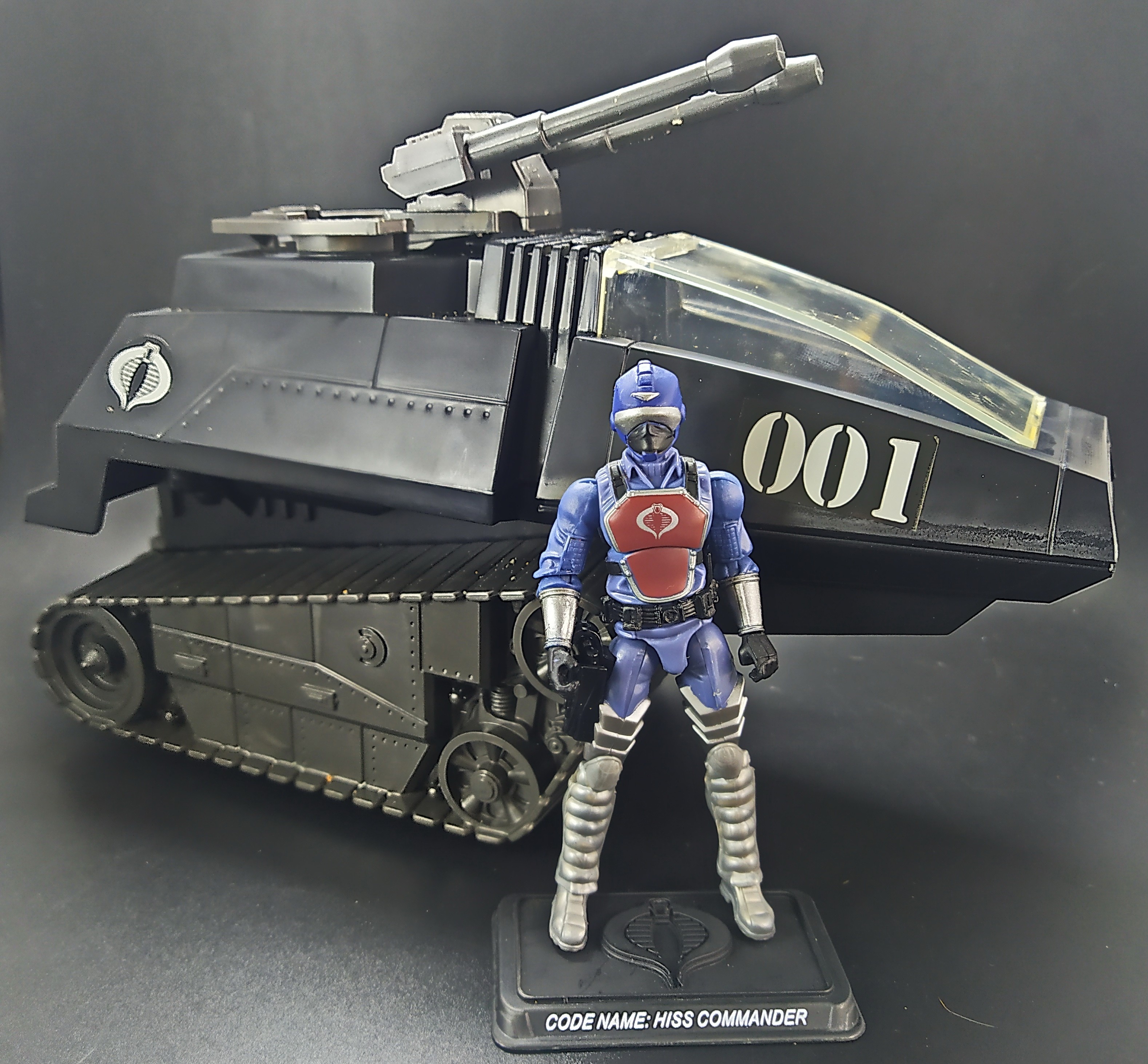 Hasbro's G.I.Joe HISS TANK w/ HISS COMMANDER (GIJoe 25th Anniversary ...