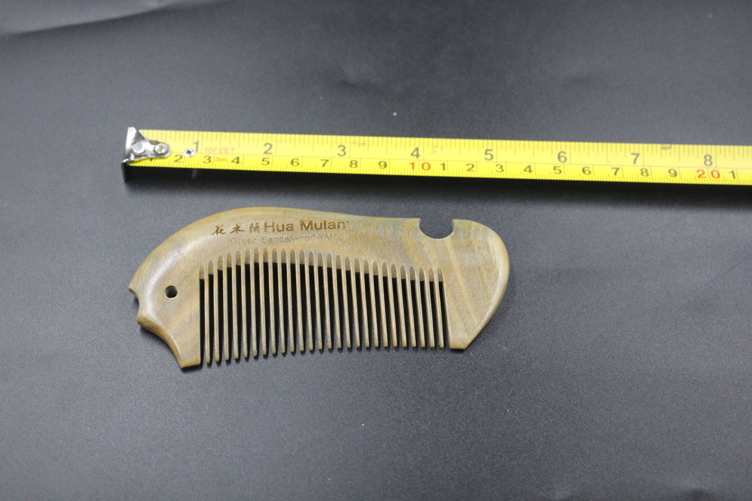 Hua Mulan YM8-3 Green Sandalwood Comb | Shopee Philippines