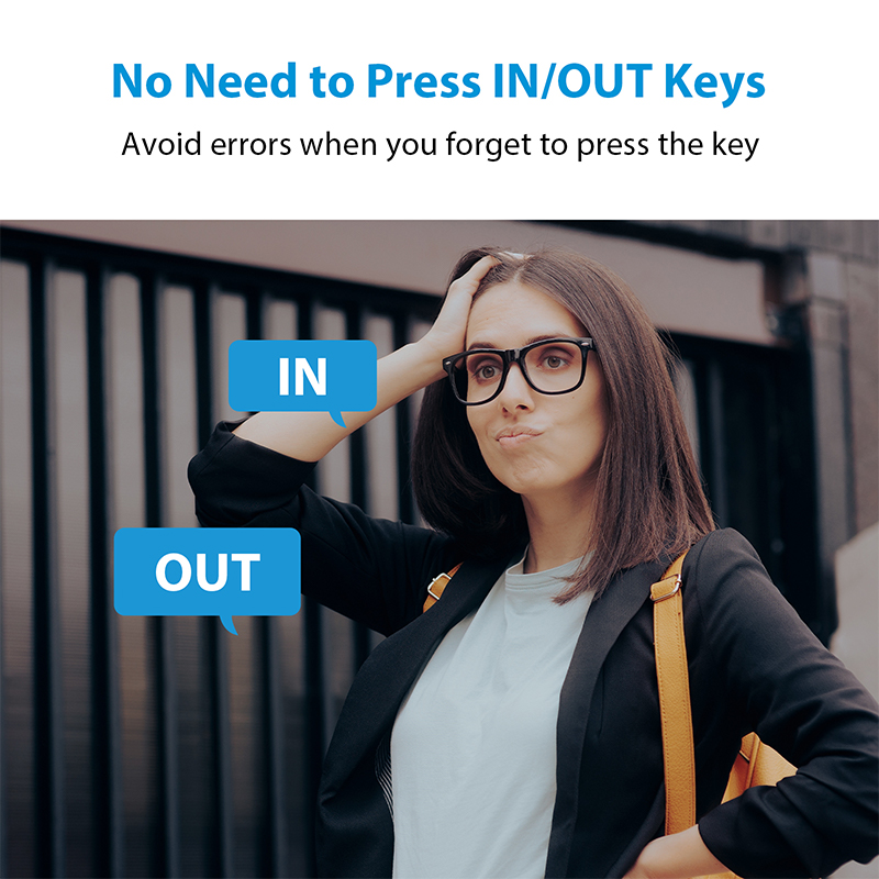 NGTeco MB2 Face Time Attendance Machine RFID Card PIN Finger Time Clock ...