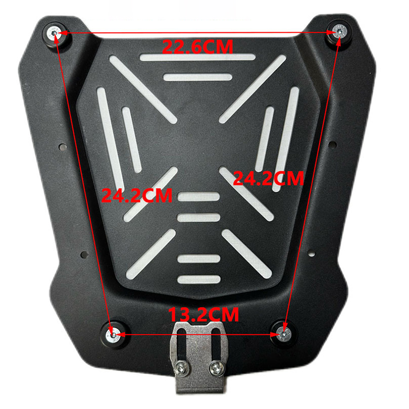 Motorcycle Tail Box Base Plate 45L 55L 65L Aluminum Alloy Stamping ...