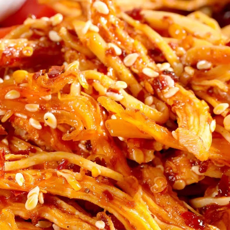 【Buy 1 Take 1】Mr.Squirrel 220g Spicy Chicken Pastil Halal Foods Ready ...