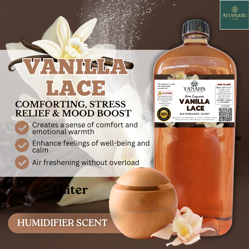 Aromatic VANILLA LACE 1L Water Based Scents for Humidifier, Air ...