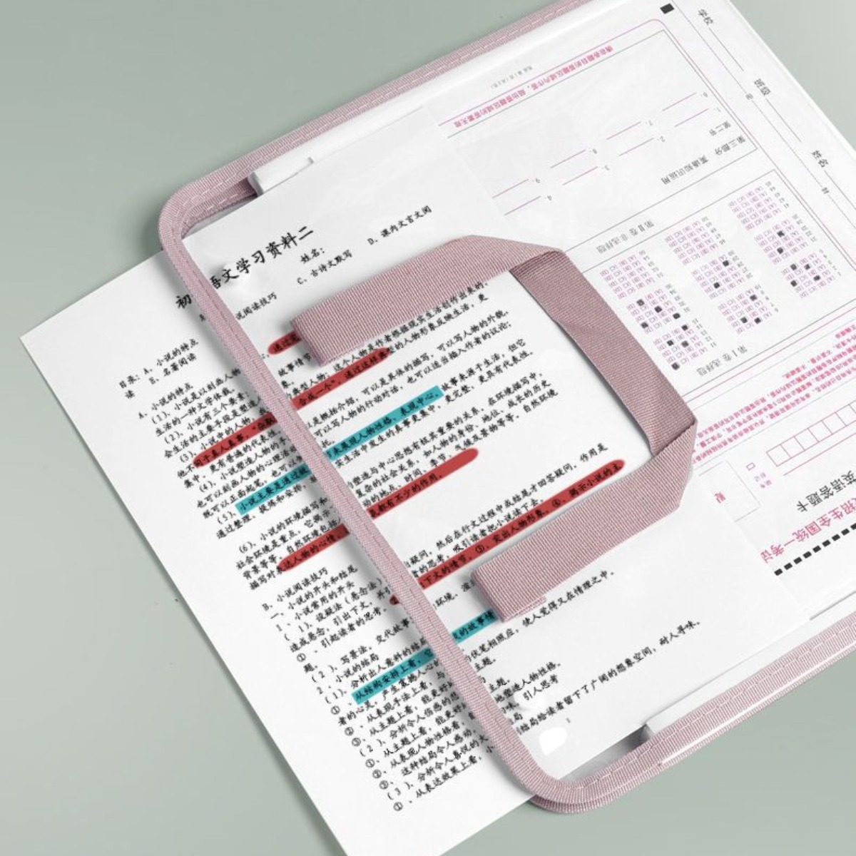 13 Layers Document Organizer Long Size/A4 Expanding File Folder ...