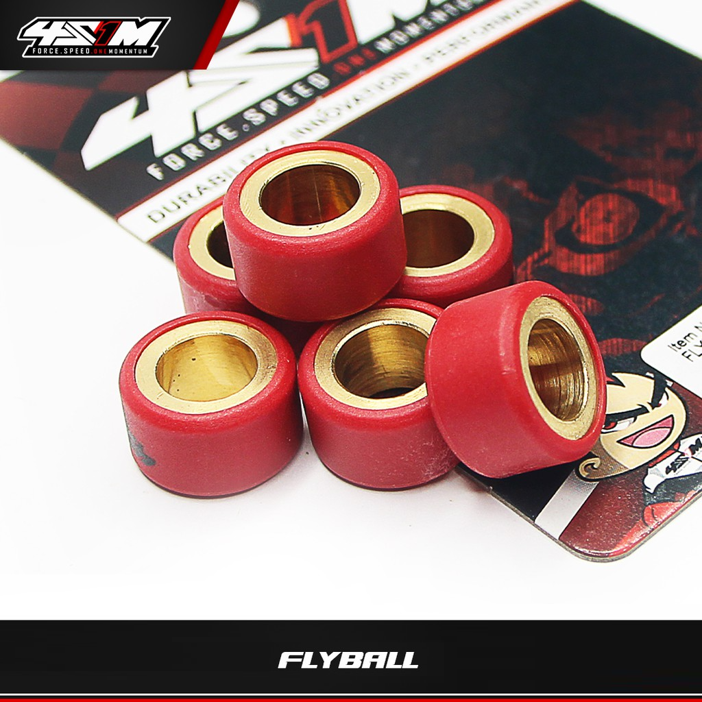 【EAGLE SPEED】4S1M PULLEY BALL FLYBALL ( 6 SET ) | MIO 125 M3 NMAX AEROX ...