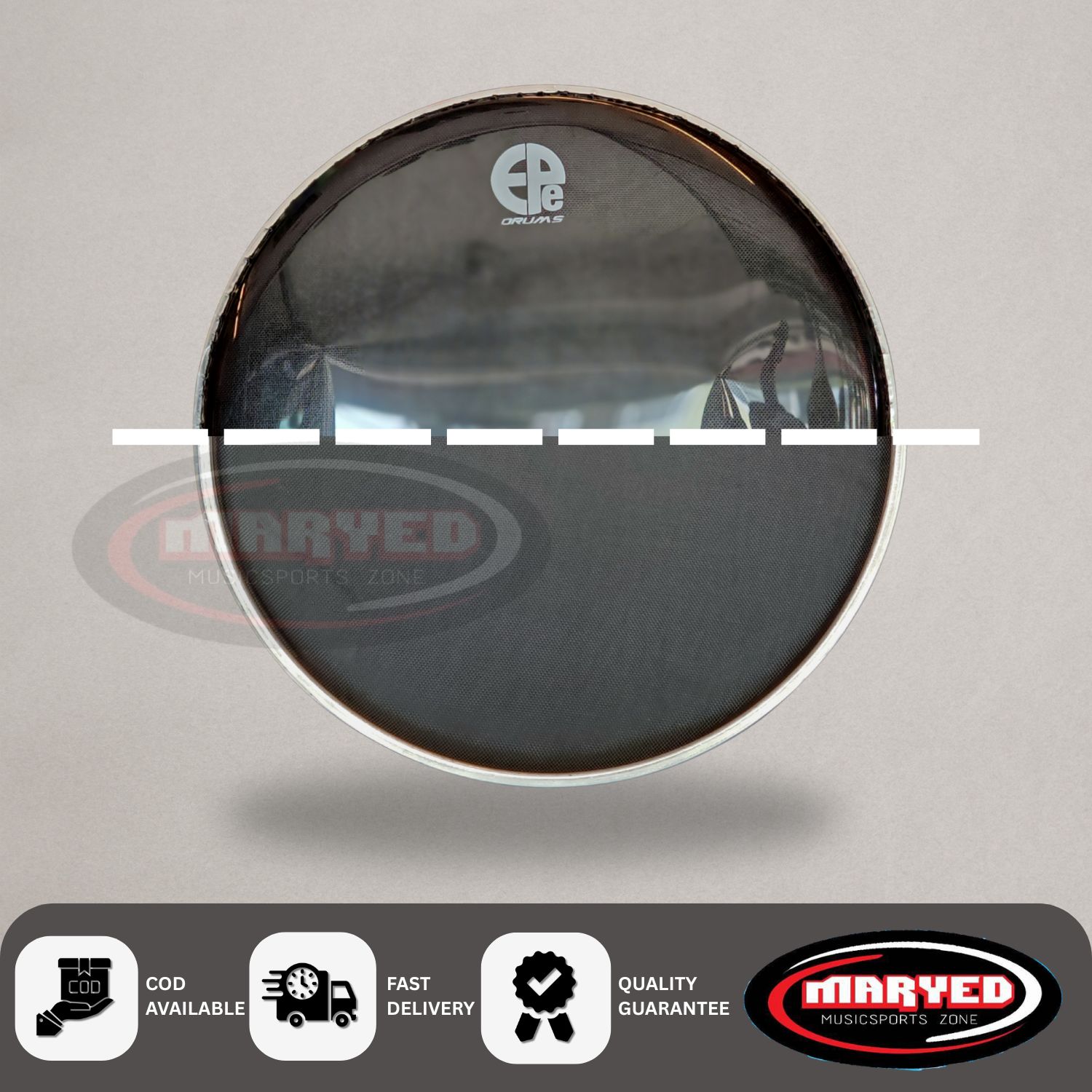 Epe Drumhead size 14" Black Maxx | Shopee Philippines