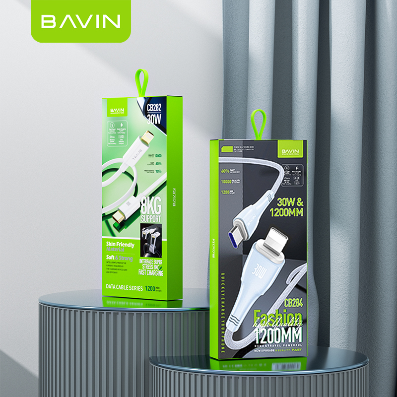 BAVIN CB282 / CB284 30W Fast Charging Data Transmission Cable Strong 1 ...