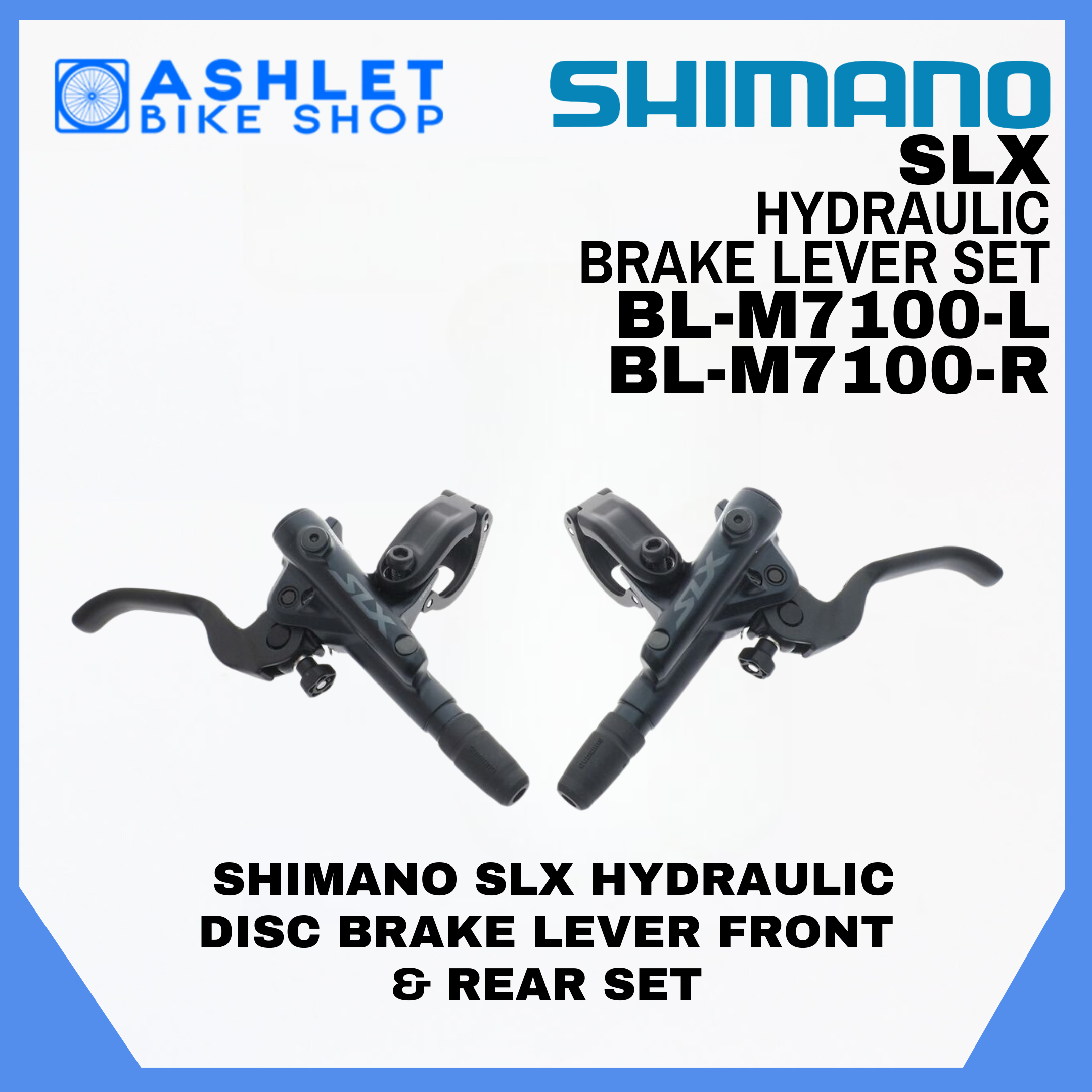 ORIGINAL SHIMANO SLX BL-M7100 Left/Right Hydraulic Brake Levers ...