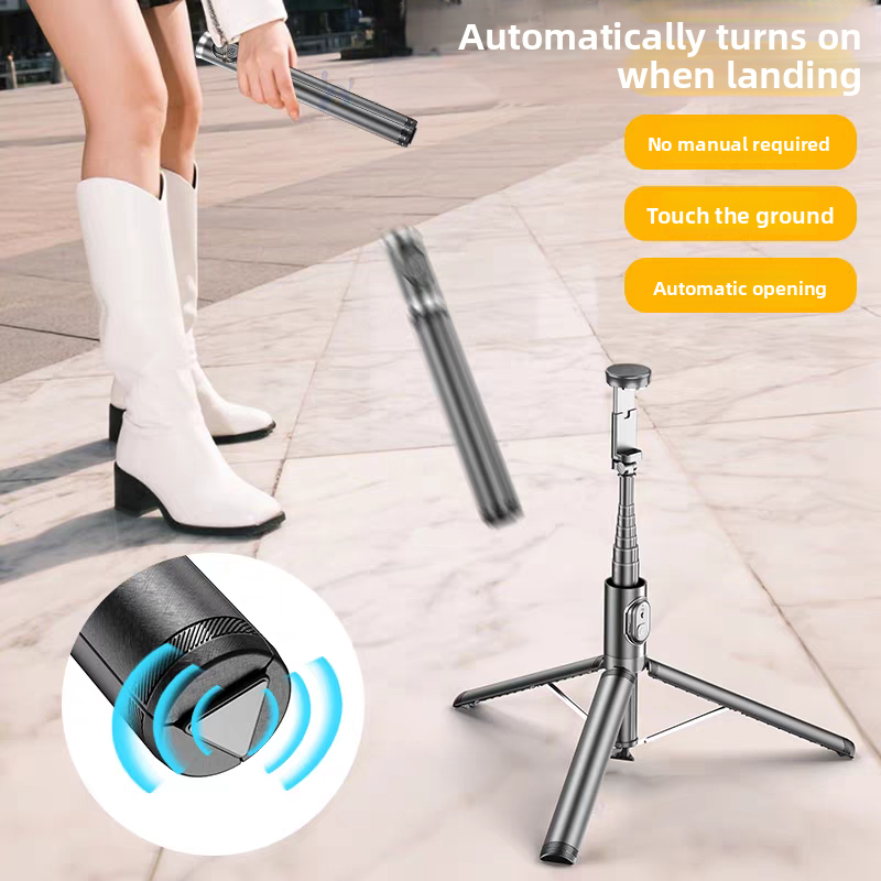 DP08All-in-one Auto Pop Open Tripod Bluetooth Remote Tripod Bounce ...