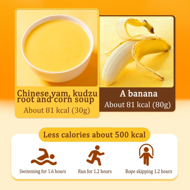 Corn Congee instant oatmeal corn porridge Nutritious breakfast low fat ...