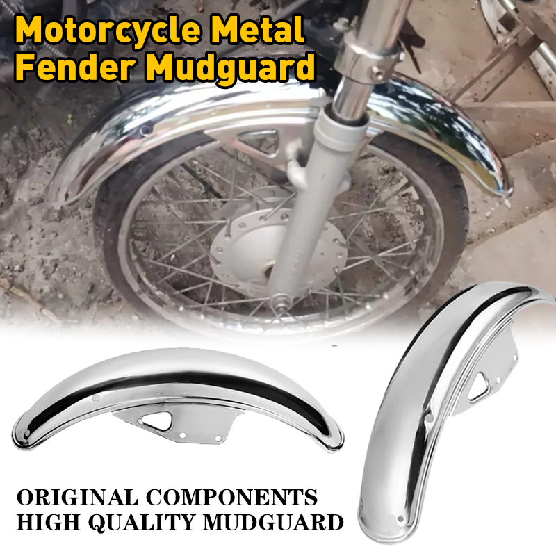 RUSI TMX125 TMX150 TC125 TC150 CHROME FENDER SET | Front & Rear ...