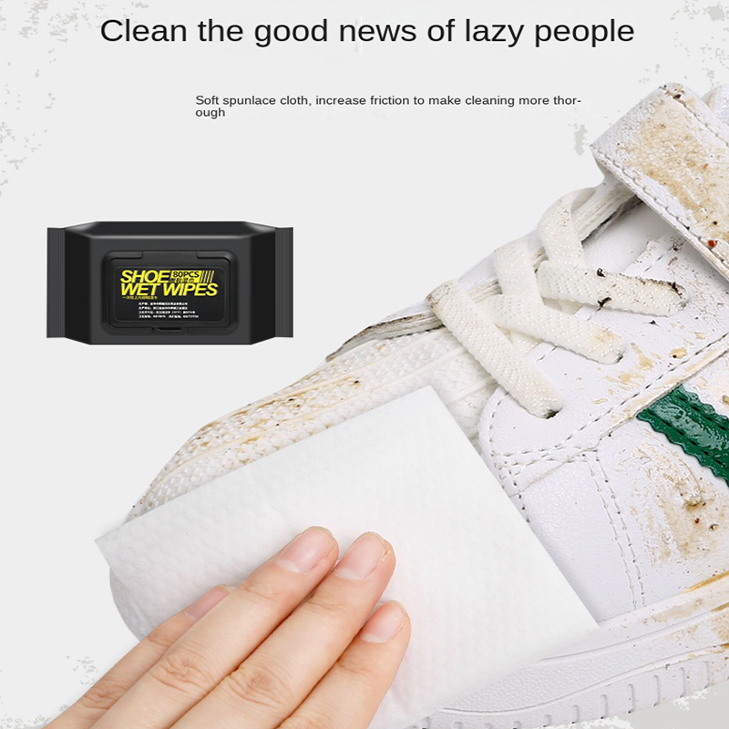 White Shoes Cleaning Wipes Sneakers Shoes Cleaning Care Product Shoe No ...