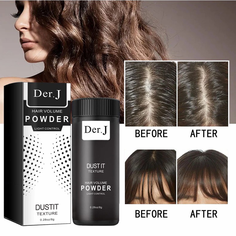 Hair Powder Unisex Hair Volume Styling Powder Refreshing Fluffy Oil ...