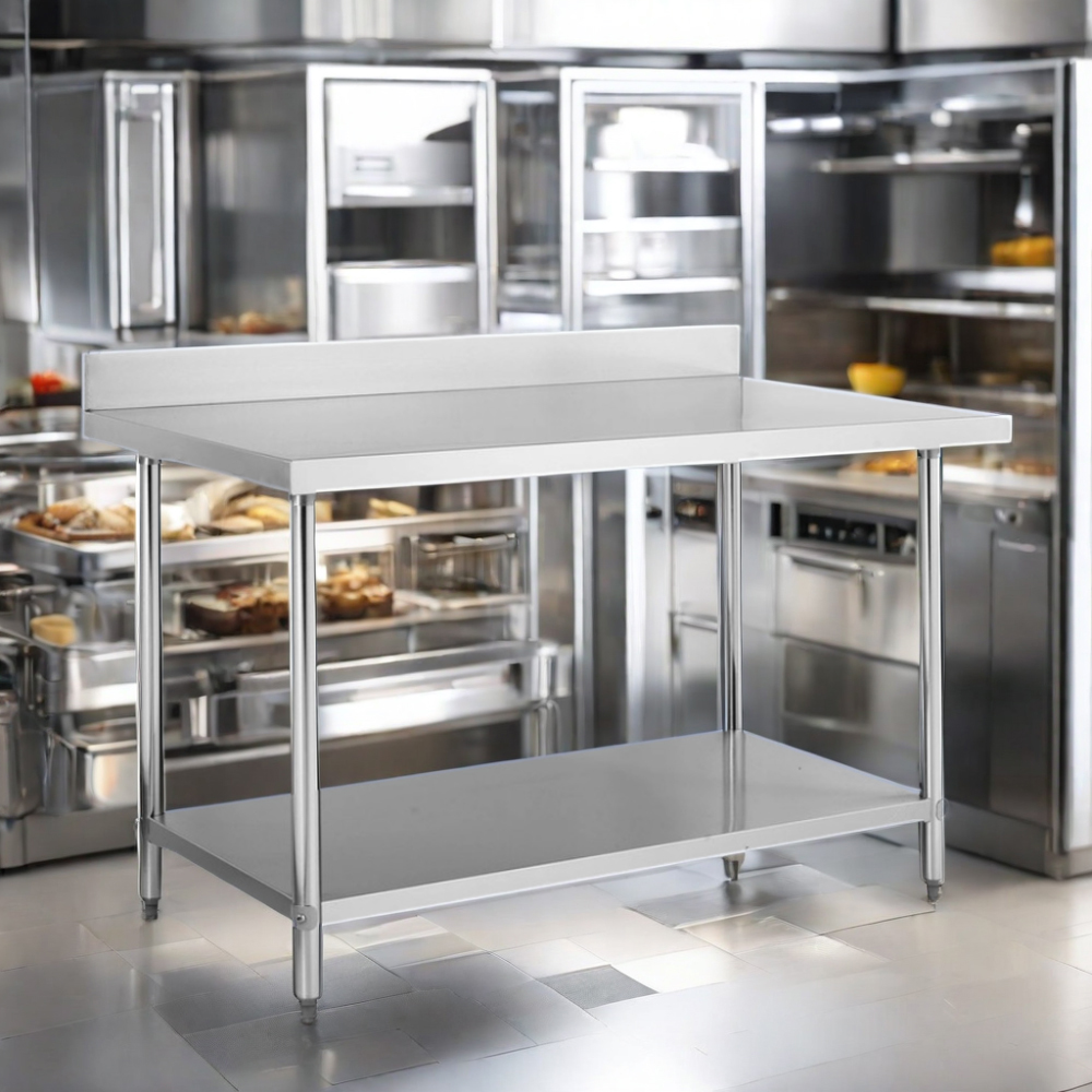 304 Stainless steel Table For Kitchen 2-layer Worktable 3-layer ...