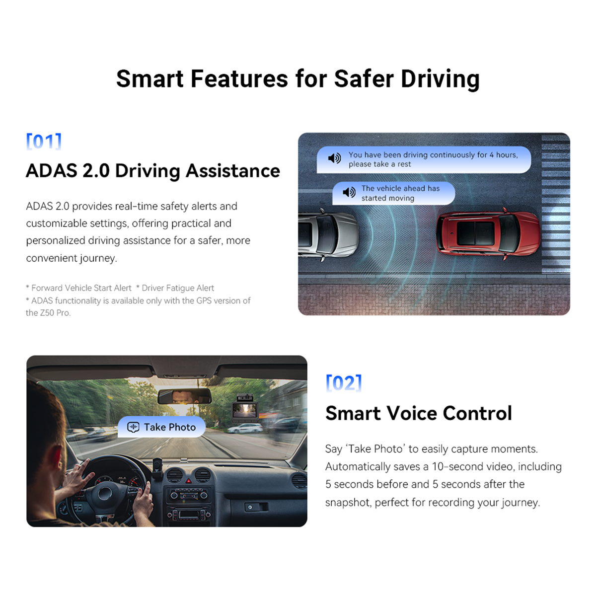 [NEW] DDPAI Z50 Pro 4K UHD Dual Wi-Fi6 5GHZ ADAS Super NightVisin Dash Cam with 4G Connectivity ...