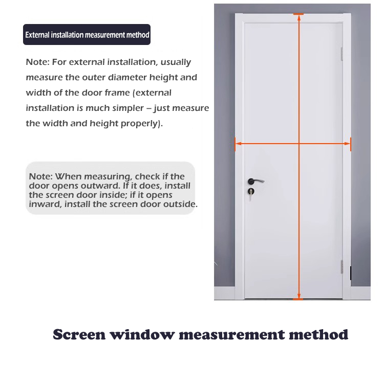 Trackless Folding Screen Door Accordion Sliding Door Home Aluminum Anti ...