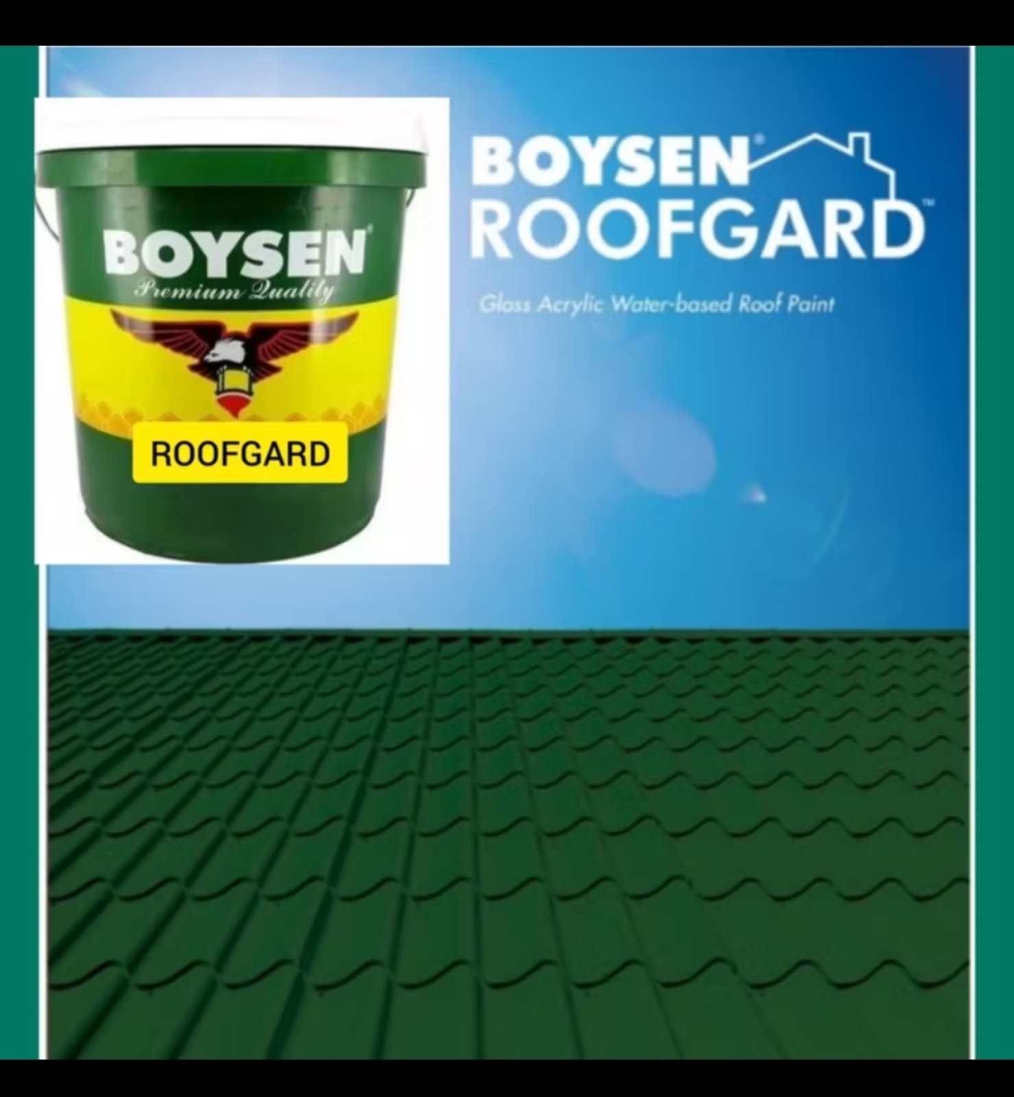 Boysen Roofgard Roof Gard Roofguard Roof Guard Roof Paint 16 Liters 1 ...