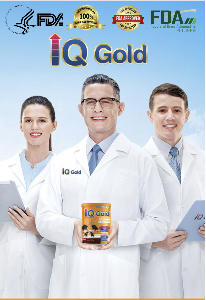 [BUY 3 GET 4 FREE] IQ Gold Milk - Nutrition for Autistic Children ...