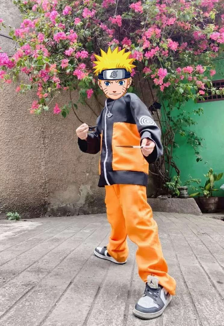 Uzumaki Naruto Cosplay Costume Anime Ninjao Shippuden Cos Cartoon ...
