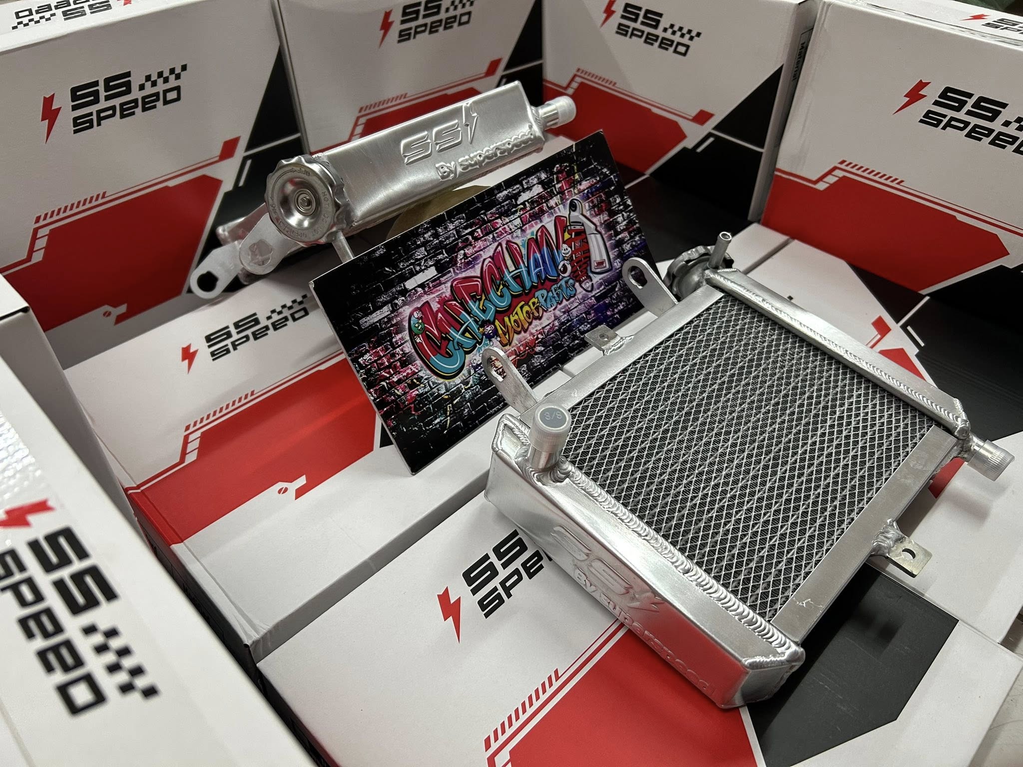 SUPERSPEED ALLOY RADIATOR RAIDER 150 FI LEGIT THAILAND MADE | Shopee ...