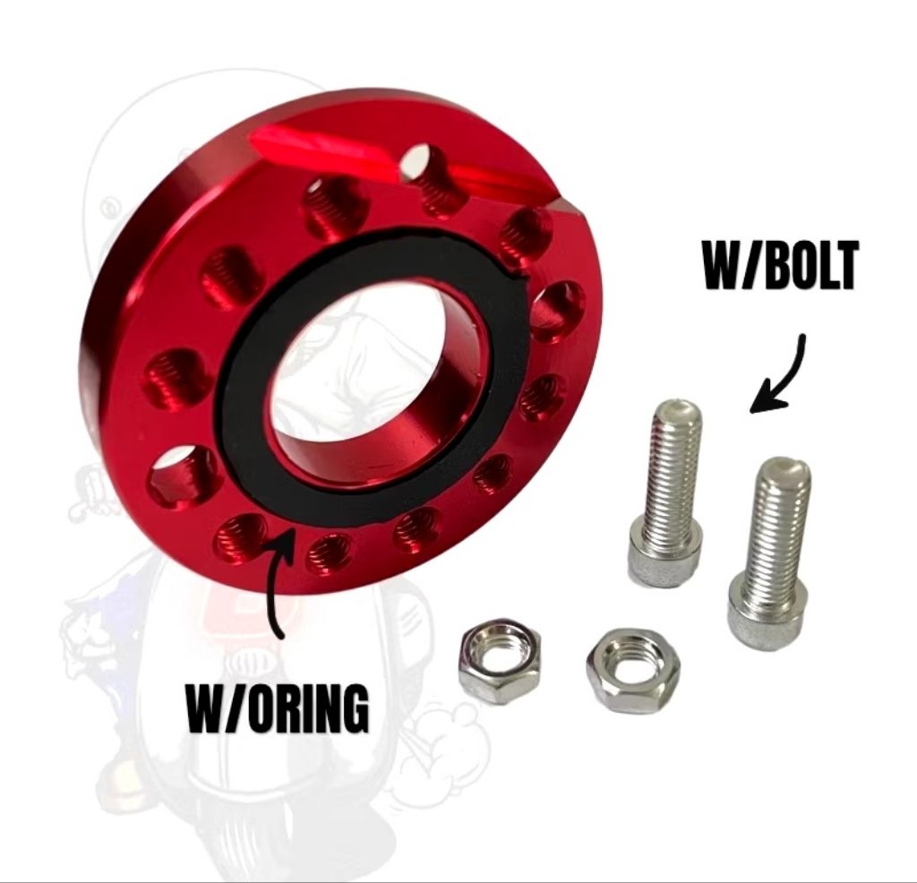 Carburator Manifold Intake Rotator Adapter with O-Ring and 2pcs Bolt ...
