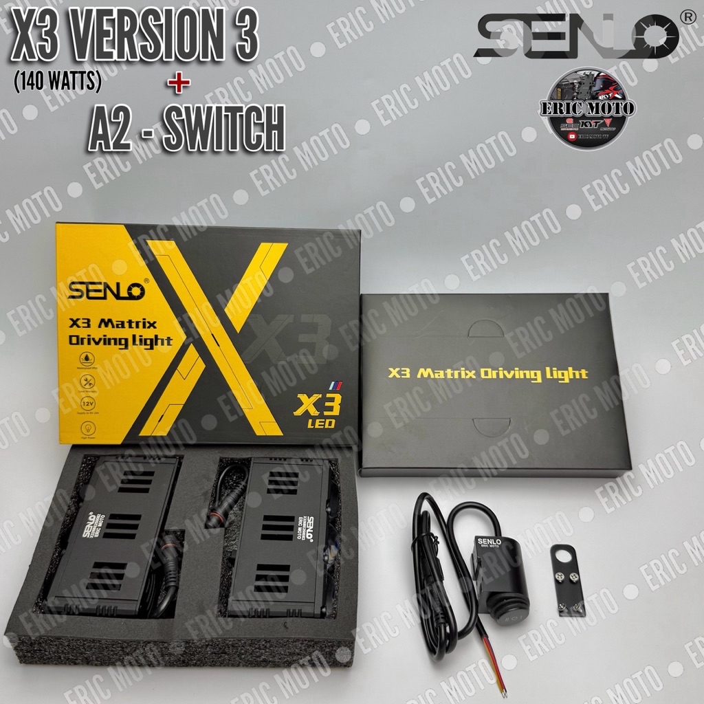SENLO X3 140WATTS / SENLO X3 140W ORIGINAL / auxiliary light mini ...