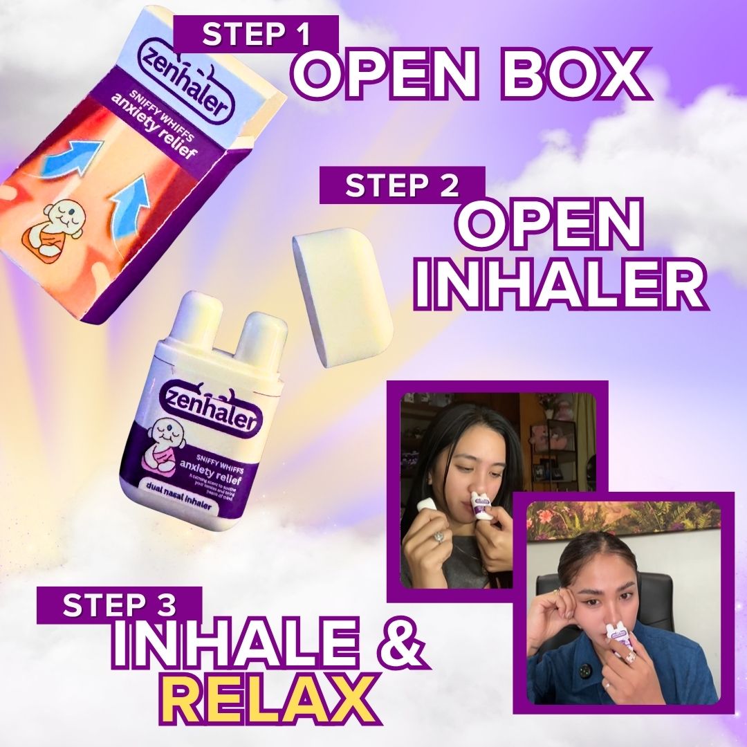 ZENHALER DUAL INHALER – INSTANT RELIEF FOR STRESS, HEADACHE, AND MOTION ...