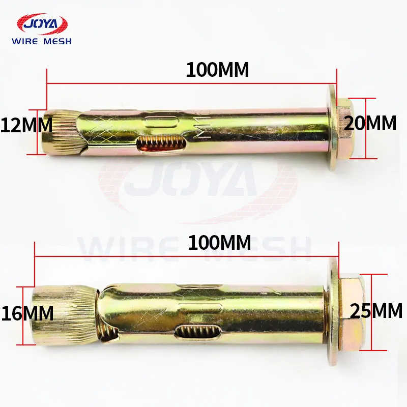 Expansion Bolts Steel External Hex Corrosion Resistant Metal Bolts For ...