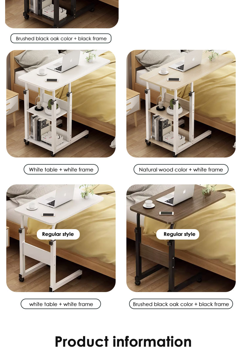 ⚡️COD⚡️Adjustable Table Laptop Table Study Table Standing Bed Side ...