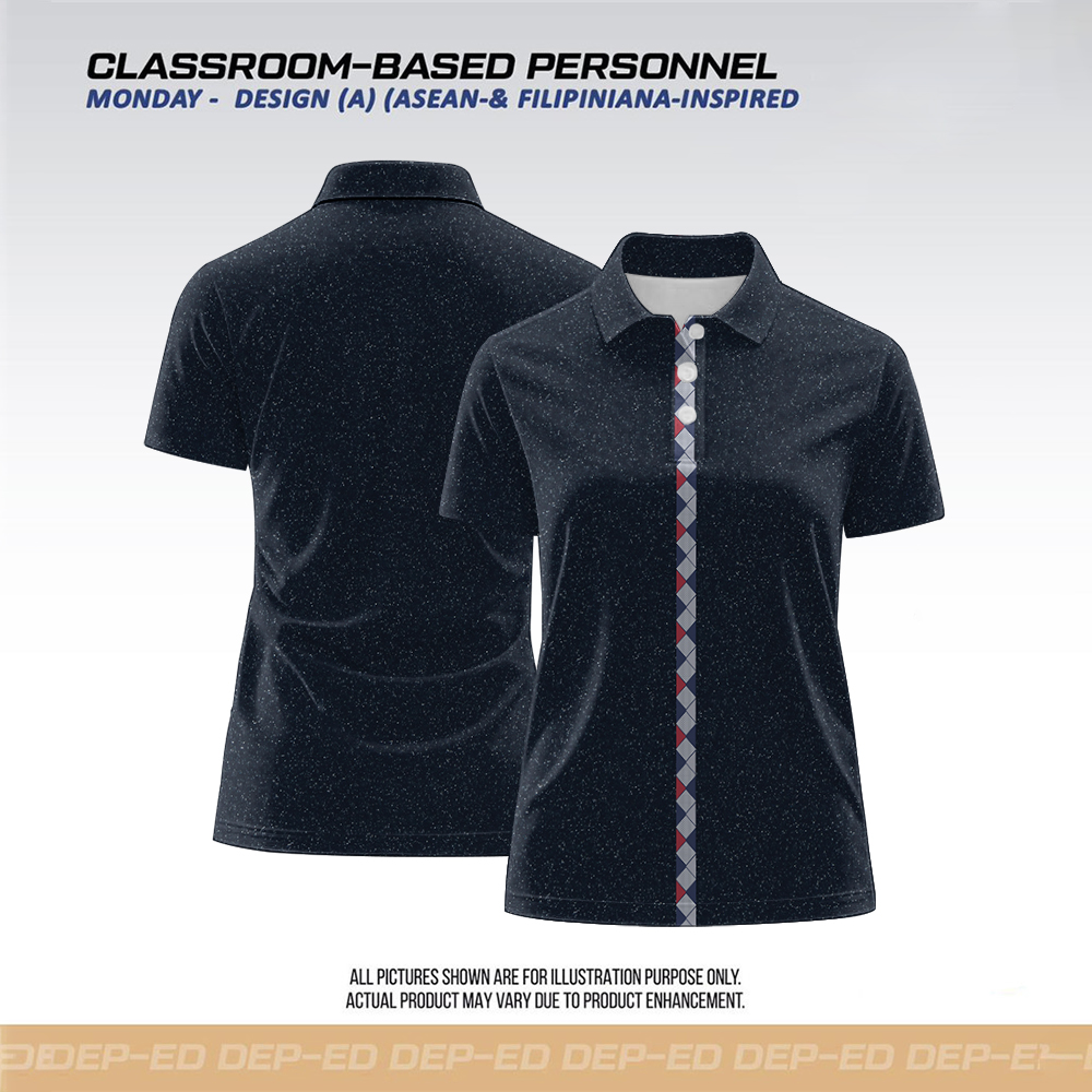 2026 Ladies Teacher Deped Uniform Polo Shirt T-shirt Sublimation ...