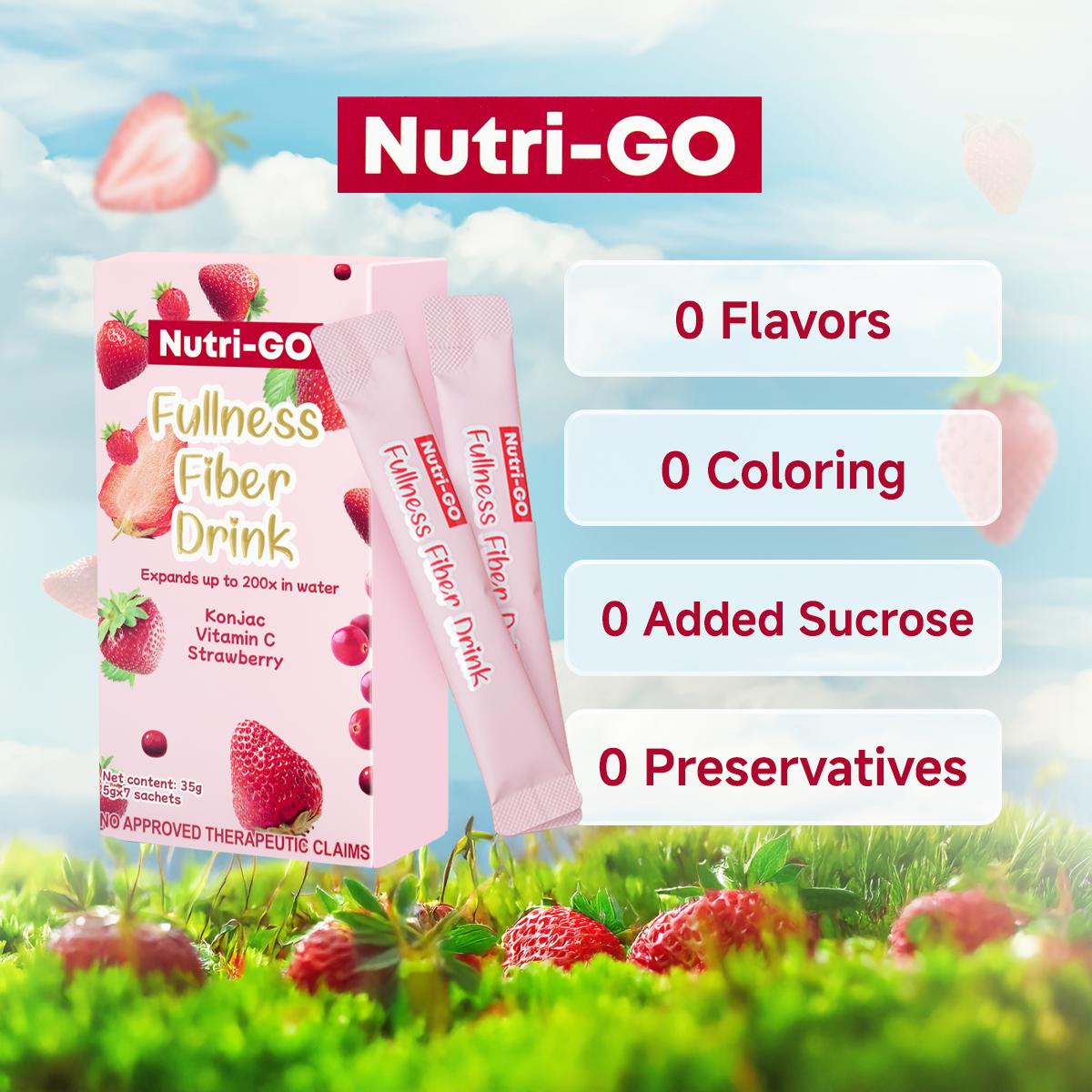 Nutri-GO Fullness Fiber Drink 【 Trial Package 1 BOX 】| Pre-Meal ...