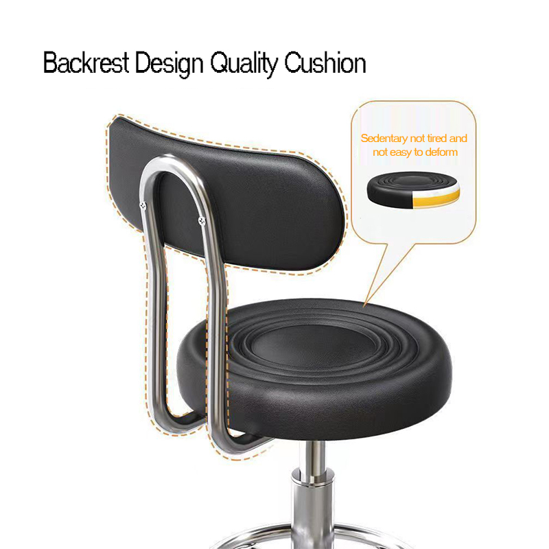 Evora Salon Stool Work Bar Stool Salon Bar Stool SPA Stylist Hydraulic ...