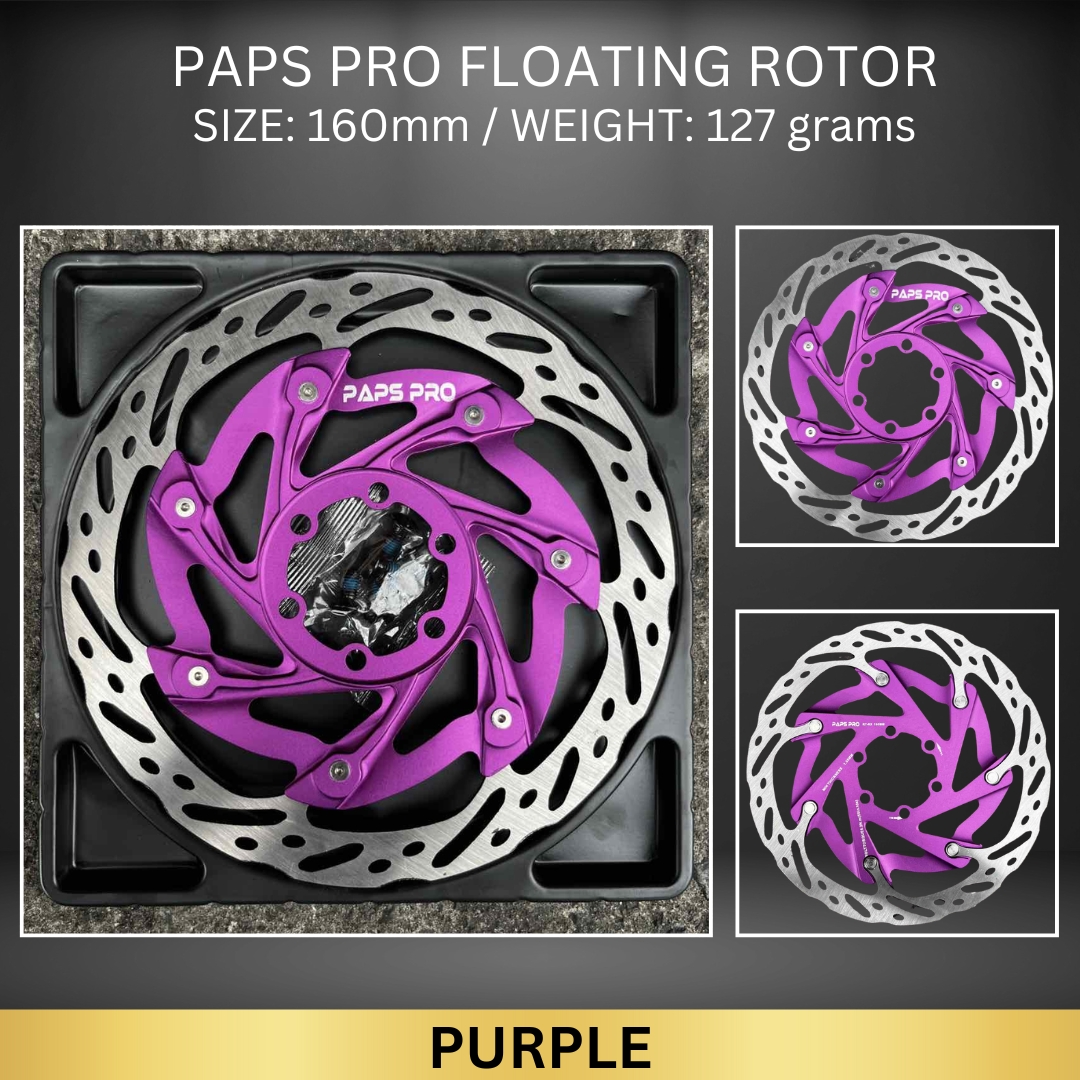 PAPS PRO FLOATING ROTOR 160mm FOR MTB SOLD PER PIECE (ISANG PIRASO ...