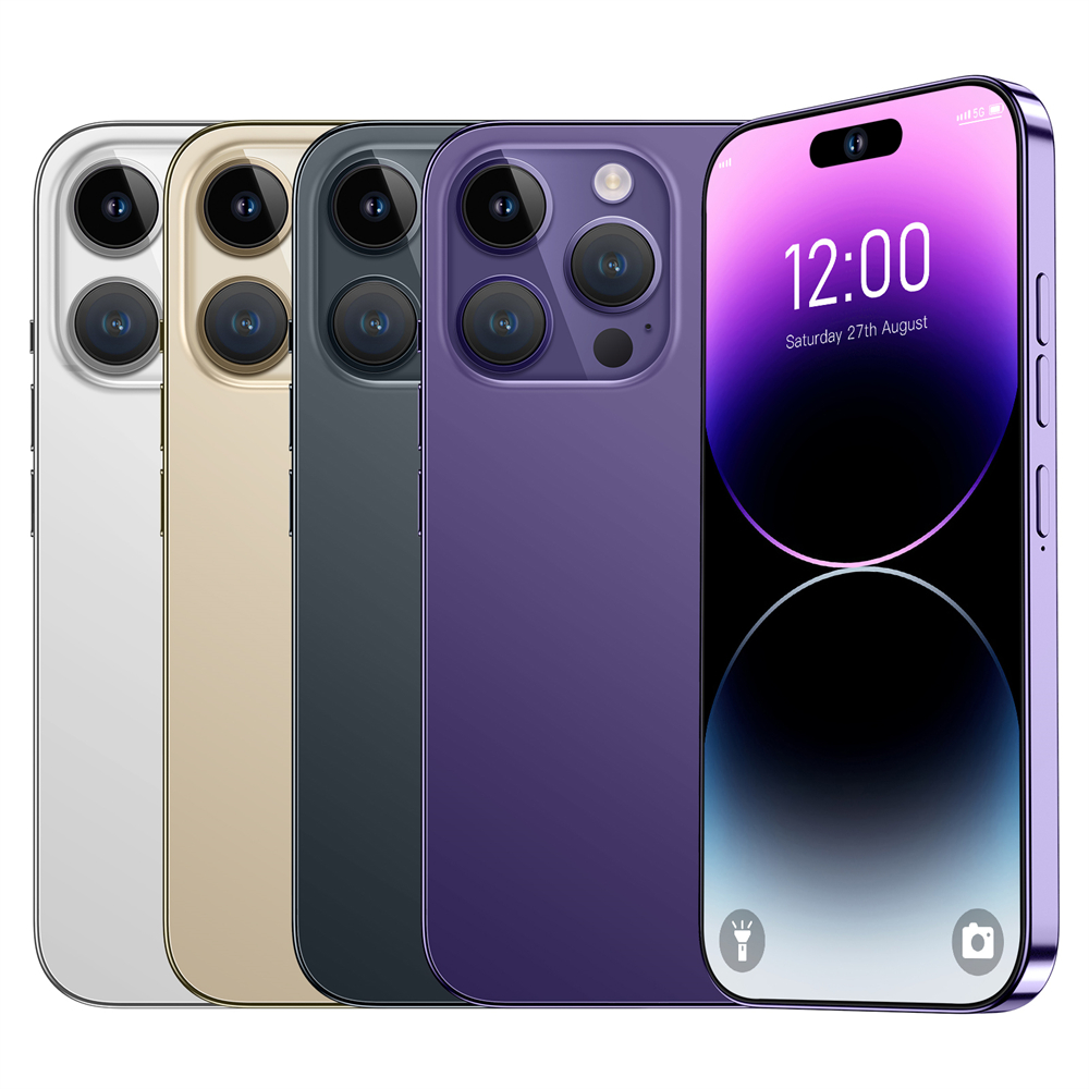【COD】New Cellphone i14 Pro Max 5G Cellphone 16GB+512GB Android 13 ...