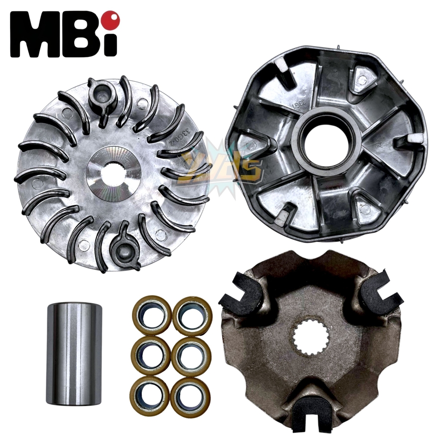 MBi DRIVE PLATE ASSY DRIVE FACE SET PULLEY SET ASSEMBLY NMAX/BEAT/MIO ...
