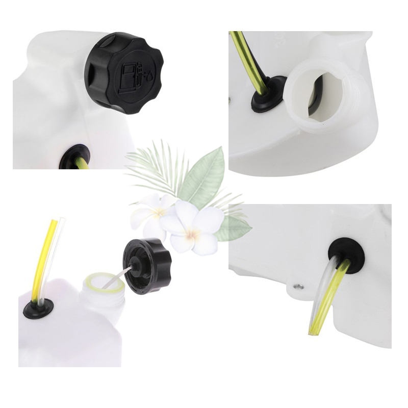 GX35 Fuel Petrol Tank Grass Cutter Fuel Tank with Cap And Fuel Pipes ...