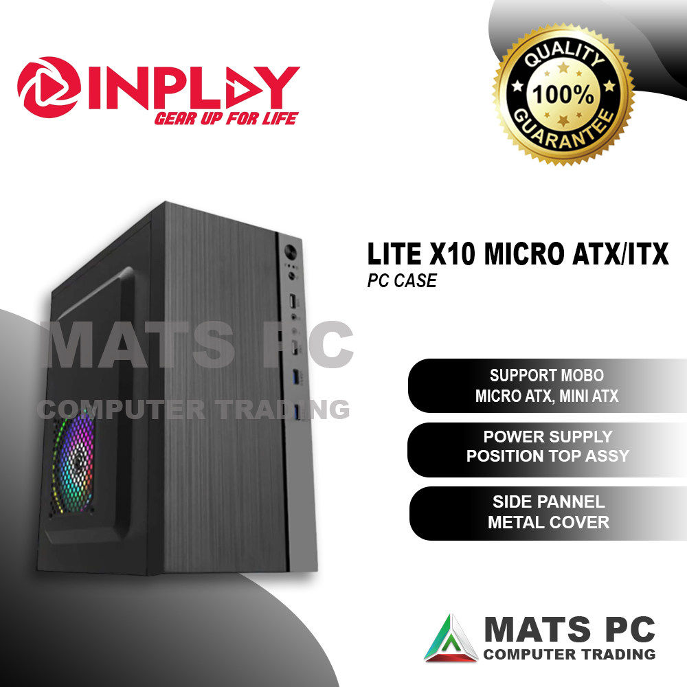 Inplay Lite Series Case Only | Case + Power Supply Micro ATX / Mini ATX ...