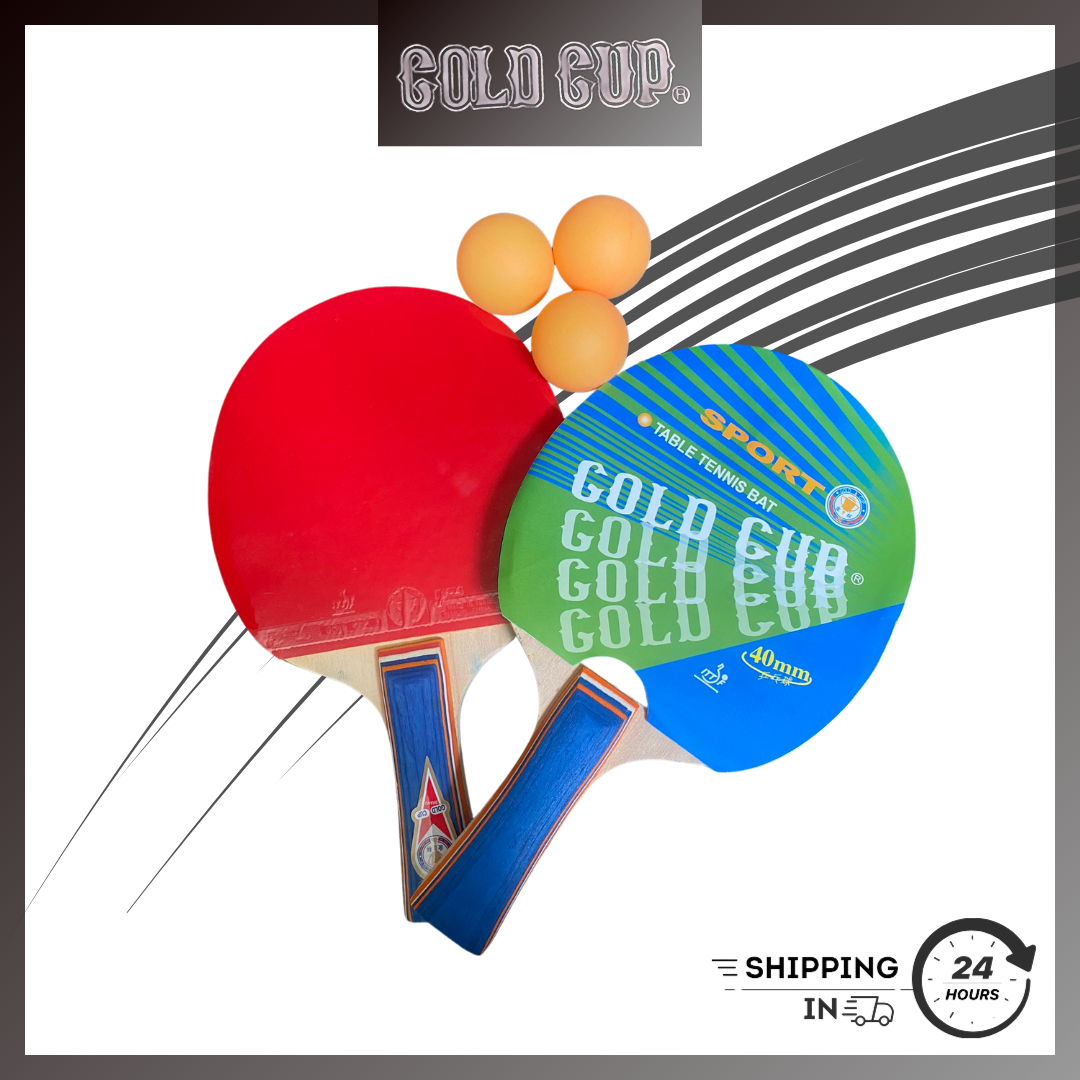 Gold Cup Tennis Racket Set with 3 Pieces Tennis Balls for Outdoor and ...