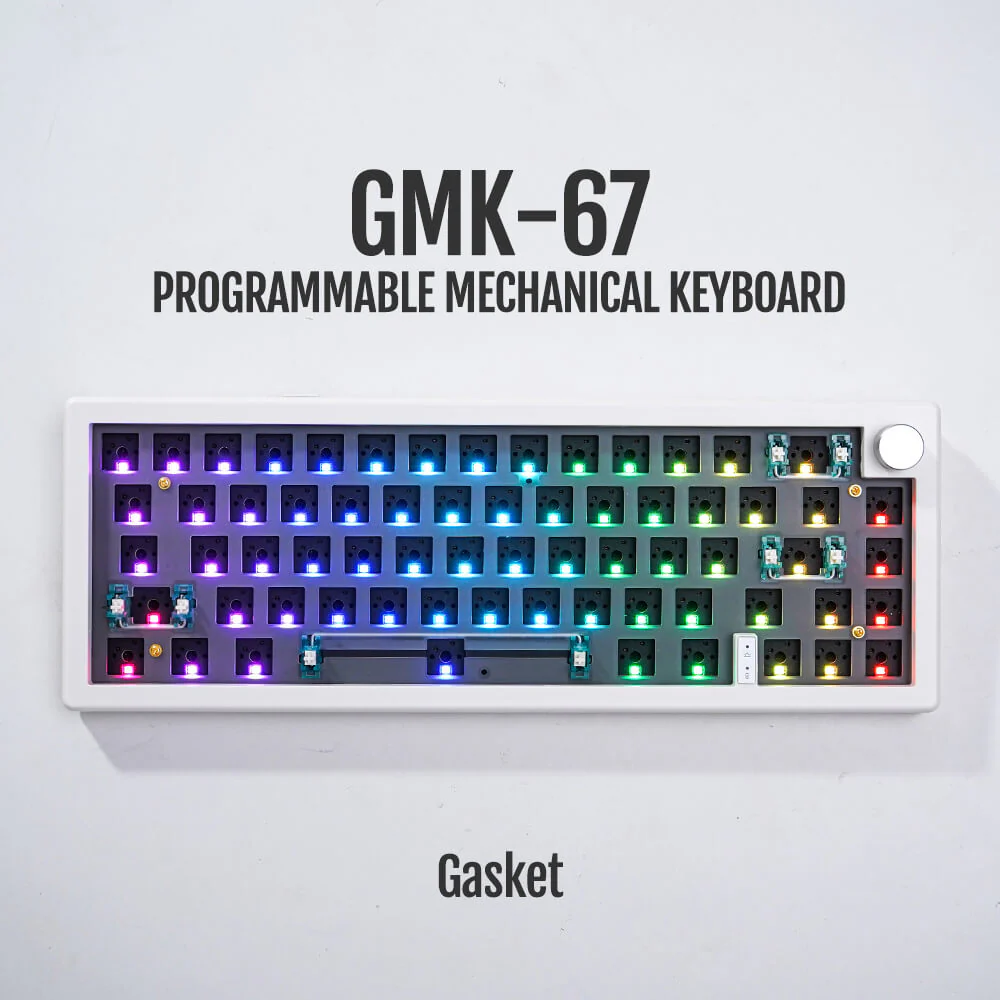 FEKER GMK67 Mechanical Keyboard Kit 65% Hot Swappable Wireless ...