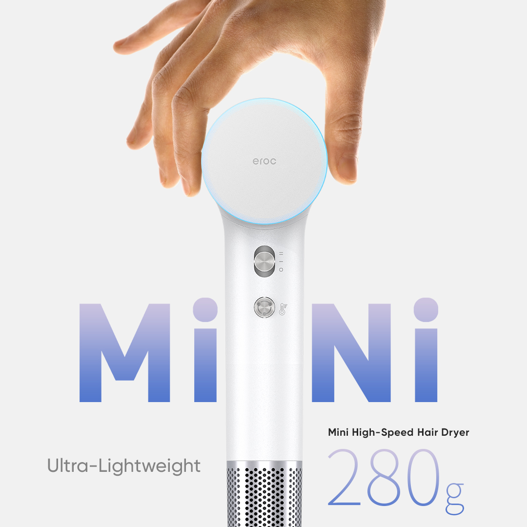 [NEW] Eroc Air High-Speed Hair Dryer 200 Million Negative Ions Quick ...