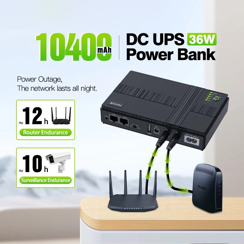 UPS power supply for CCTV Mini Dc backup power for Wifi Router Modem ...