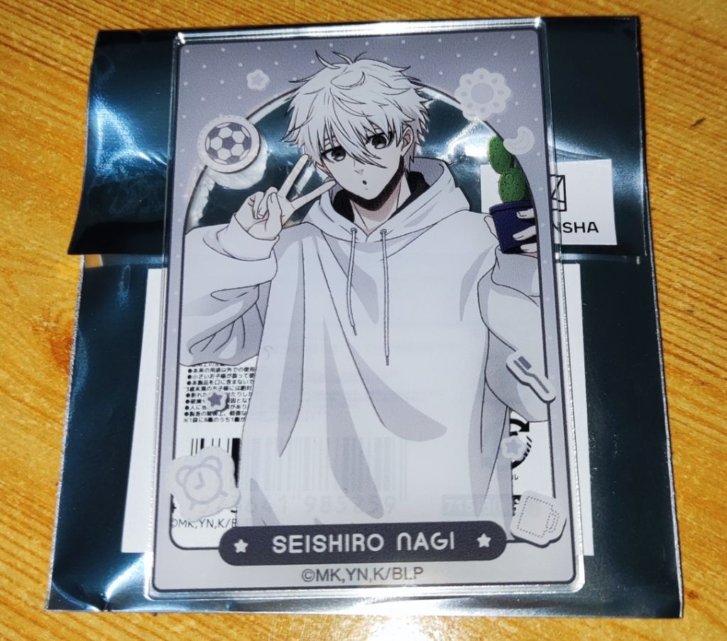 Official Blue Lock Morning Routine Ver Acrylic Card/Illustration Card ...