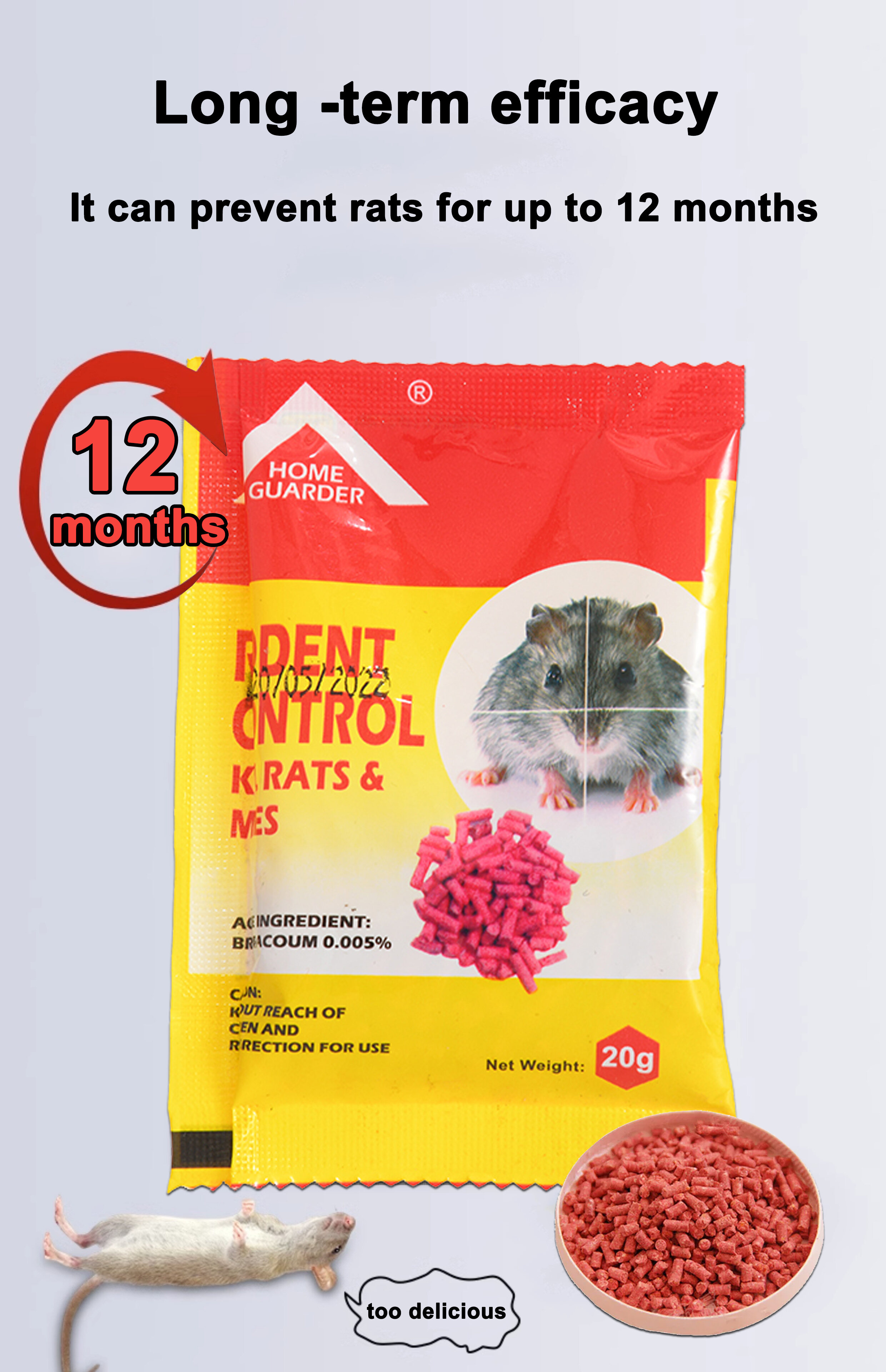 Rat Poison 200x Stronger Than a Cat Effective Mice Killing Poison to ...