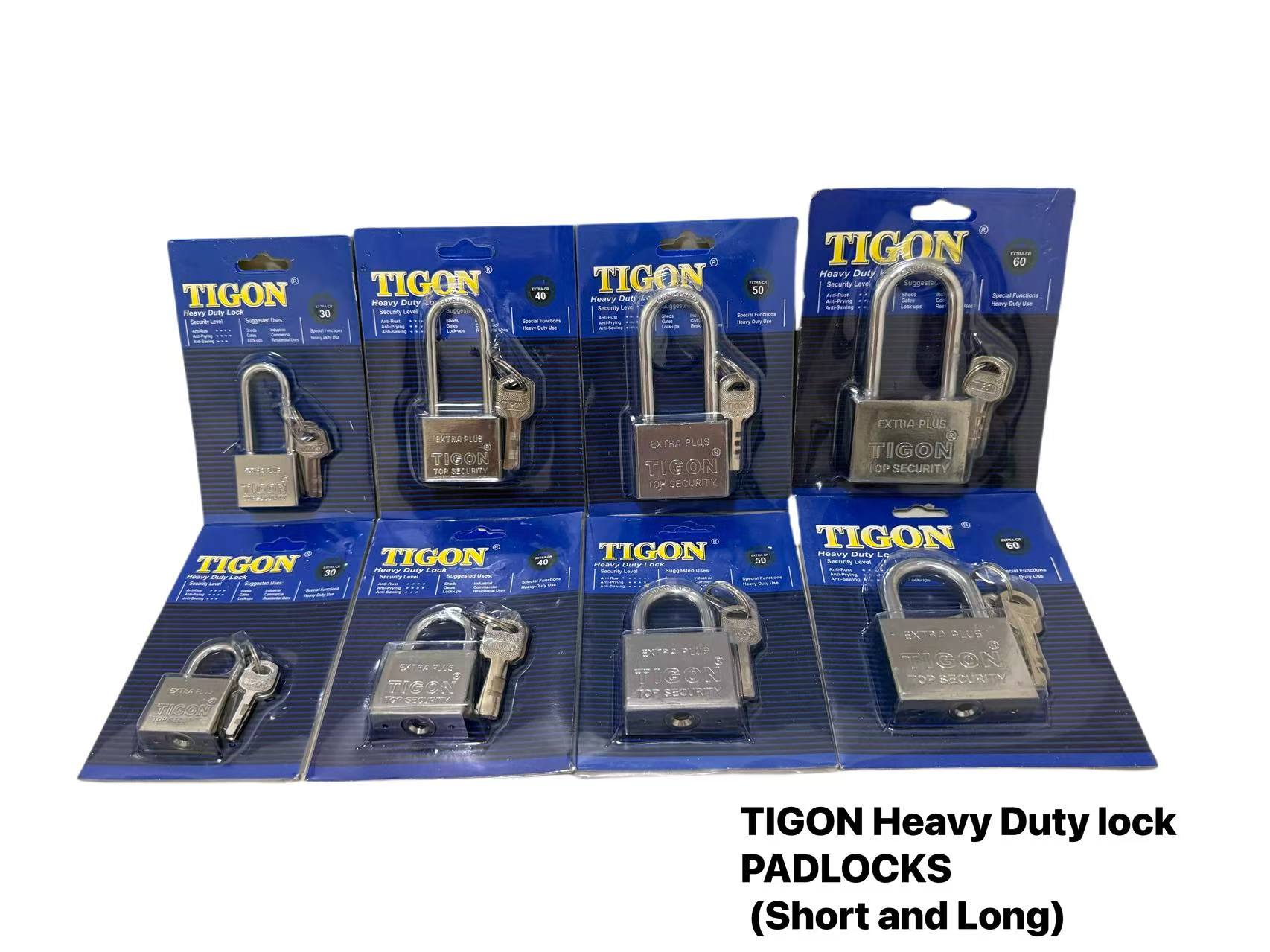 TIGON- High Quality Security Heavy Duty Padlock 30-40-50-60mms mml ...