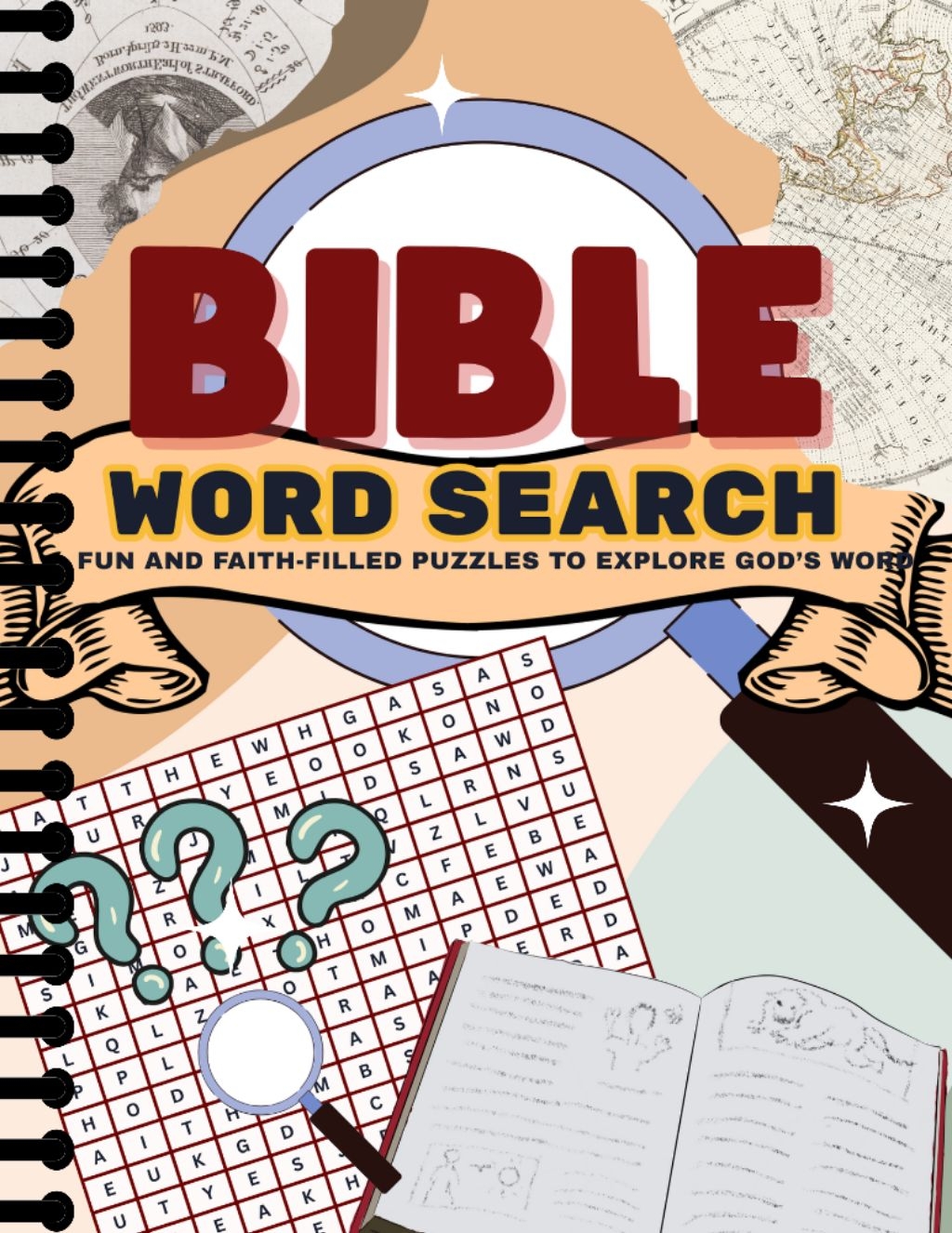 Bible Word Search Activity Book Bible Activity | Shopee Philippines