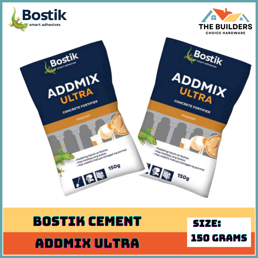 BOSTIK ADDMIX ULTRA CONCRETE FORTIFIER MASONRY 150 GRAMS ADDMIX ULTRA ...