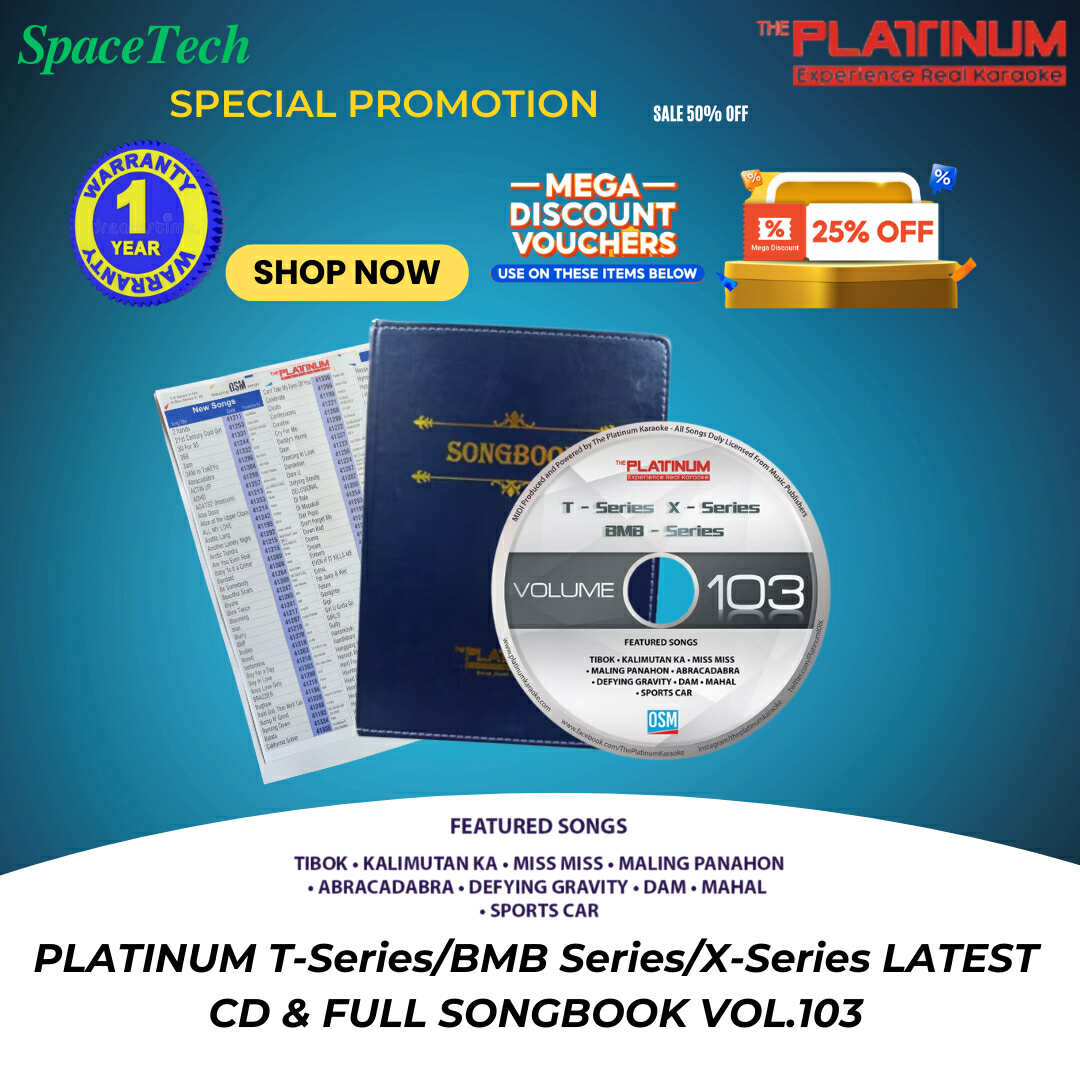 PLATINUM T-Series/BMB Series/X-Series LATEST CD & SONGBOOK VOL. 105 ...
