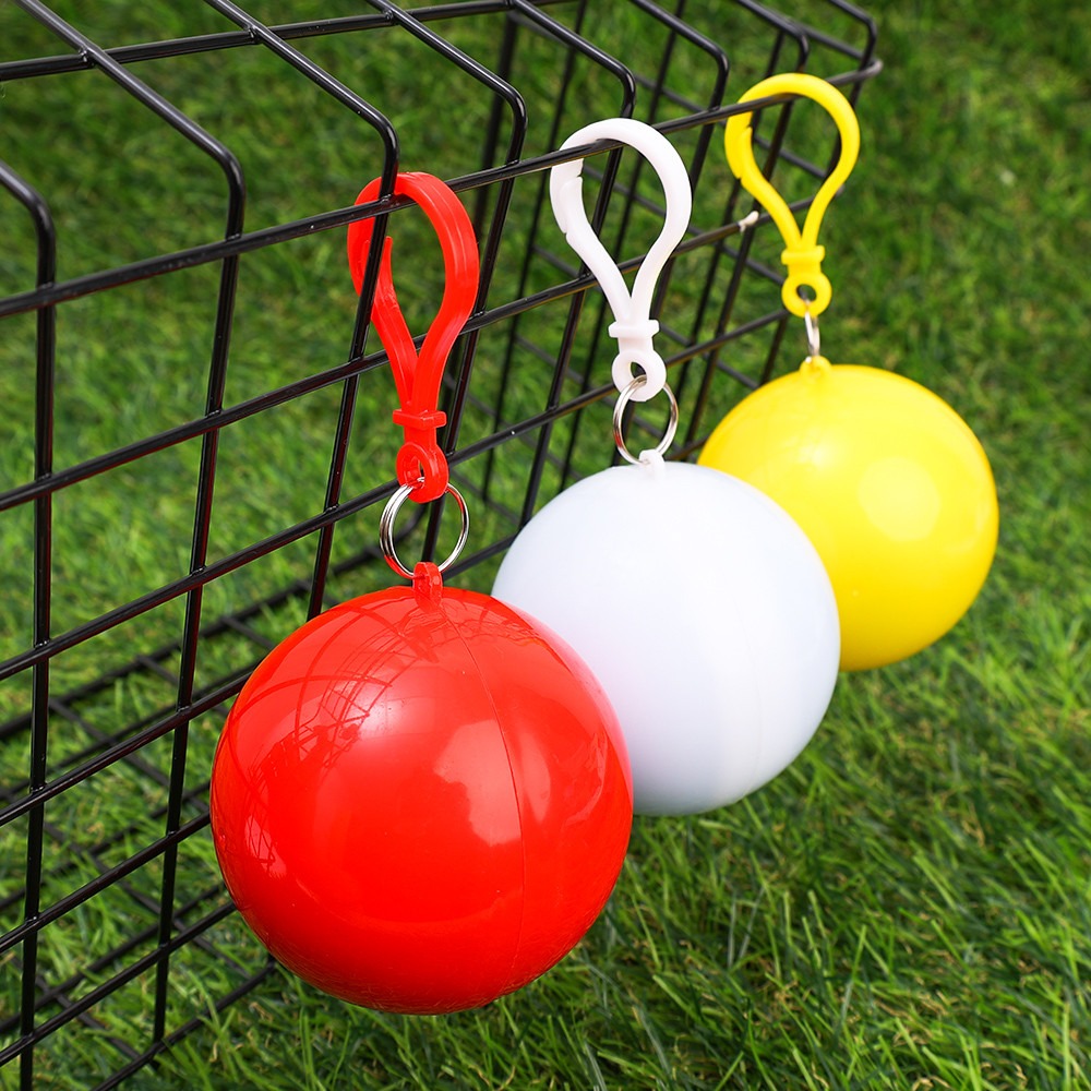 Raincoat Ball Disposable Mini Storage BallPortable Outdoor Activities ...
