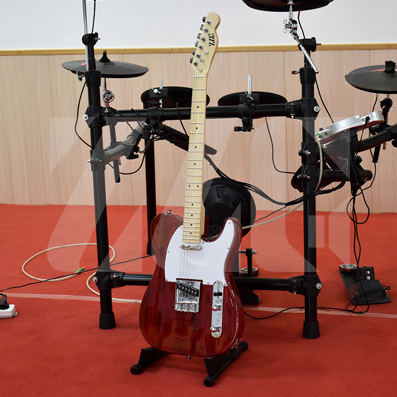 ZLG 6-String Telecaster Red Electric Guitar with Amplifier Alnico pick ...