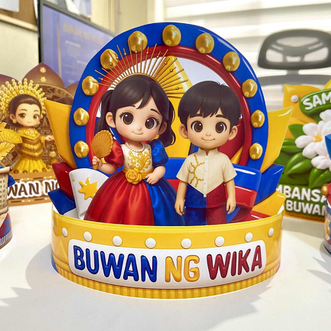 Buwan ng Wika Headdress | Adjustable | Perfect Costume for School ...